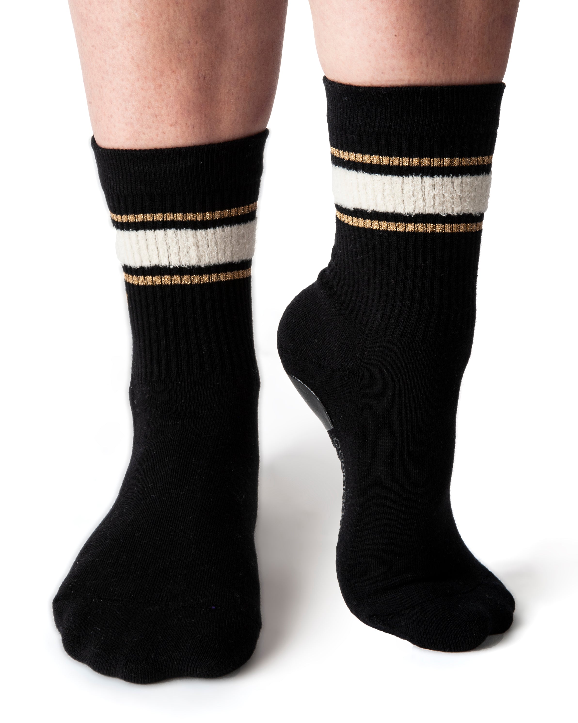 Terry Crew Grip Sock – Arebesk, Inc.